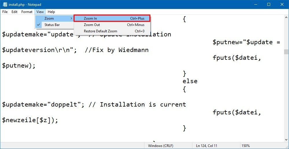 What's new with Notepad in the Windows 10 October 2018 Update | Windows ...