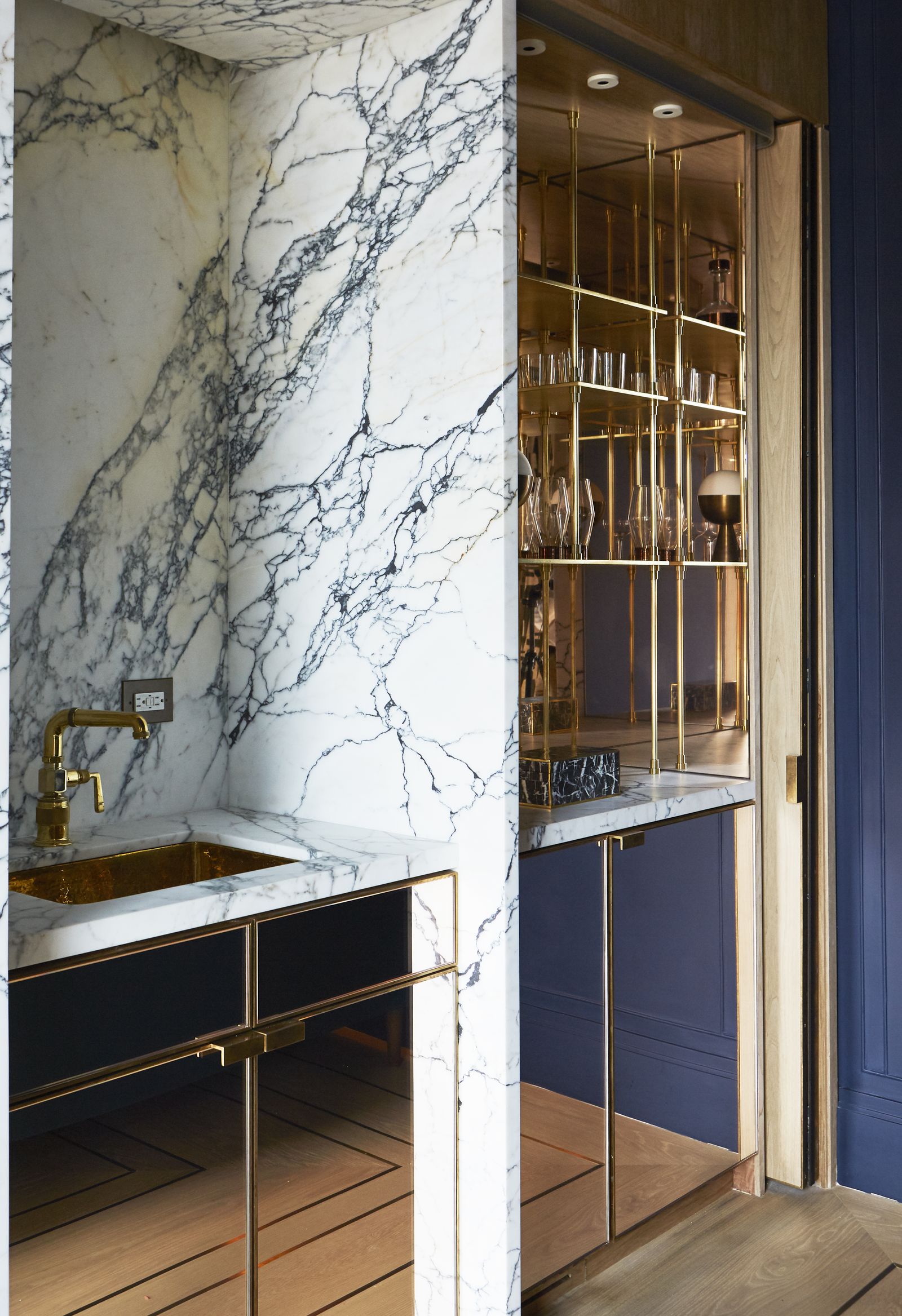 7 'Closet Bar' Ideas to Inspire Small Space Happy Hours | Livingetc