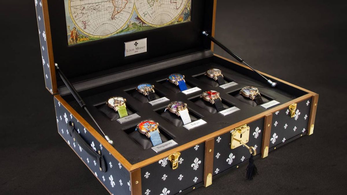 Louis Moinet goes Around the World in Eight Days with new colourful ...