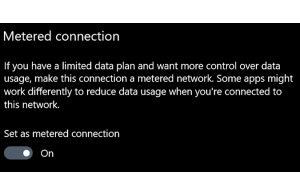 How to Set Up a Metered Internet Connection in Windows 10 | Laptop Mag