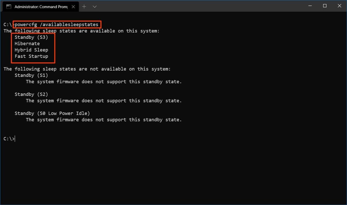 How to use powercfg to control power settings on Windows 10 | Windows ...
