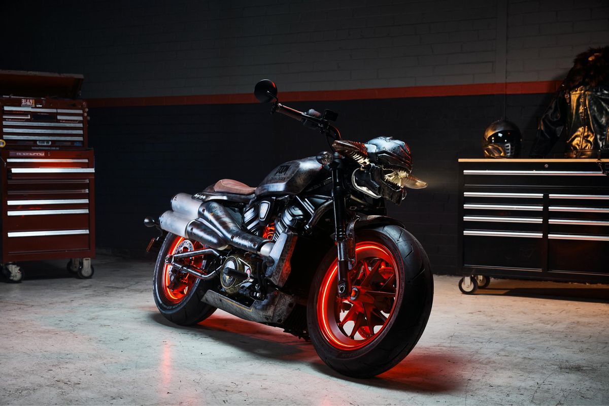 This Doom themed Harley Davidson is the most metal game collab I've ...