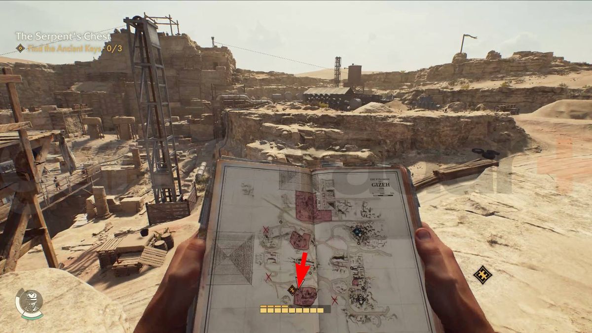 Indiana Jones Serpent's chest keys walkthrough | GamesRadar+