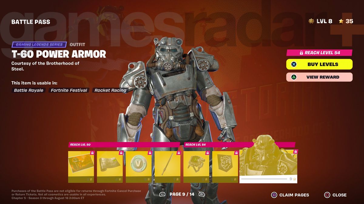 Fortnite T-60 Power Armor: How to get it | GamesRadar+