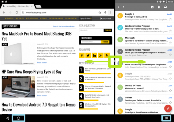 How to Use Multi-Window View in Android 7 Nougat | Laptop Mag