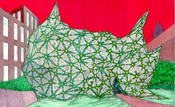 Discover architect Peter Cook's drawings in exhibition | Wallpaper*