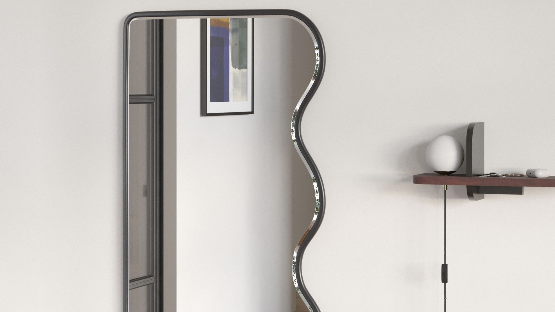 The M&S wavy edge mirror our editors are all snapping up | Ideal Home