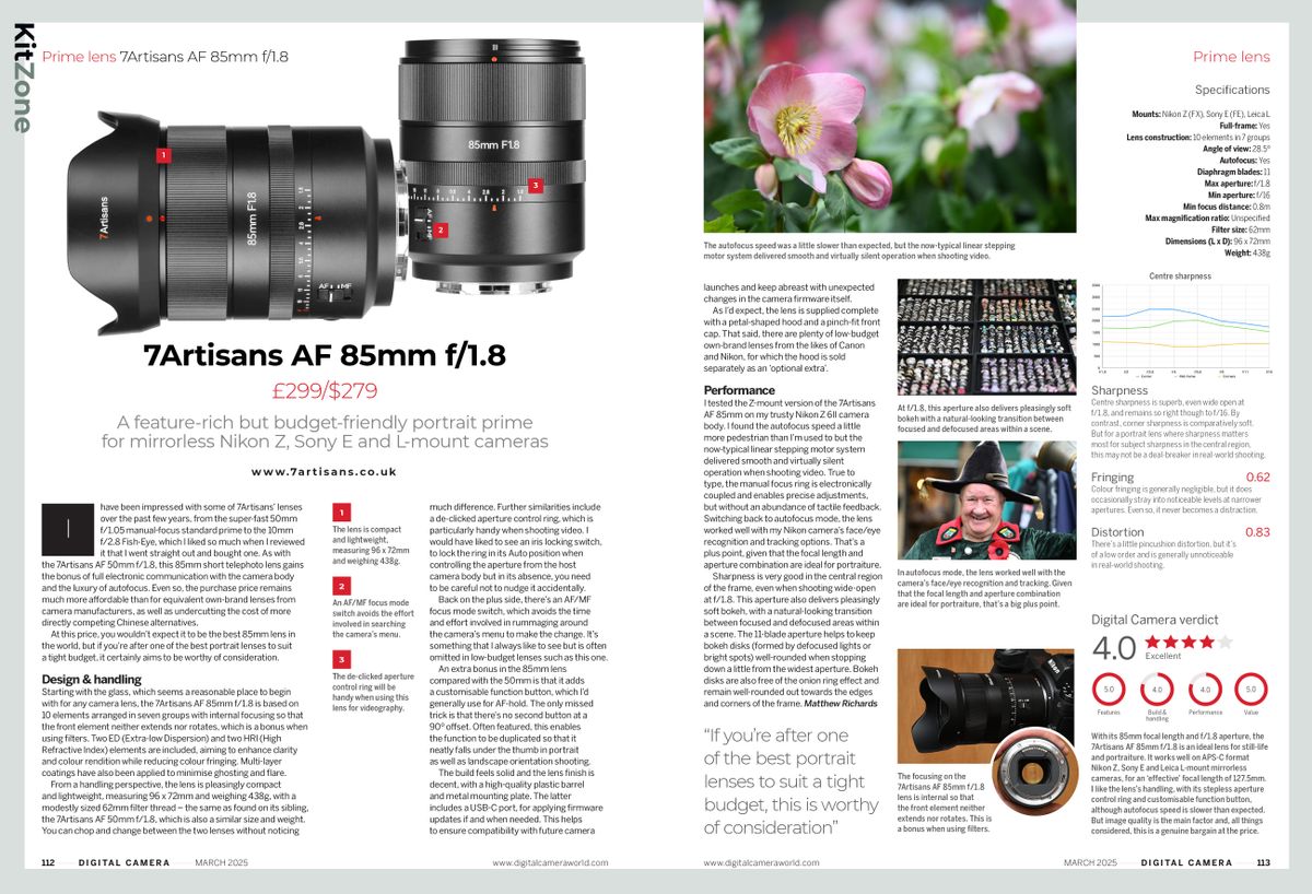 Get 15 bonus gifts with the March 2025 issue of Digital Camera ...