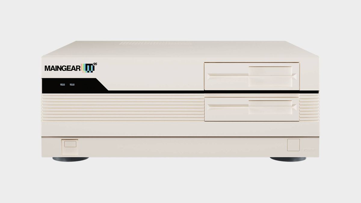 Maingear just revealed the beige retro gaming PC of my dreams, but it ...