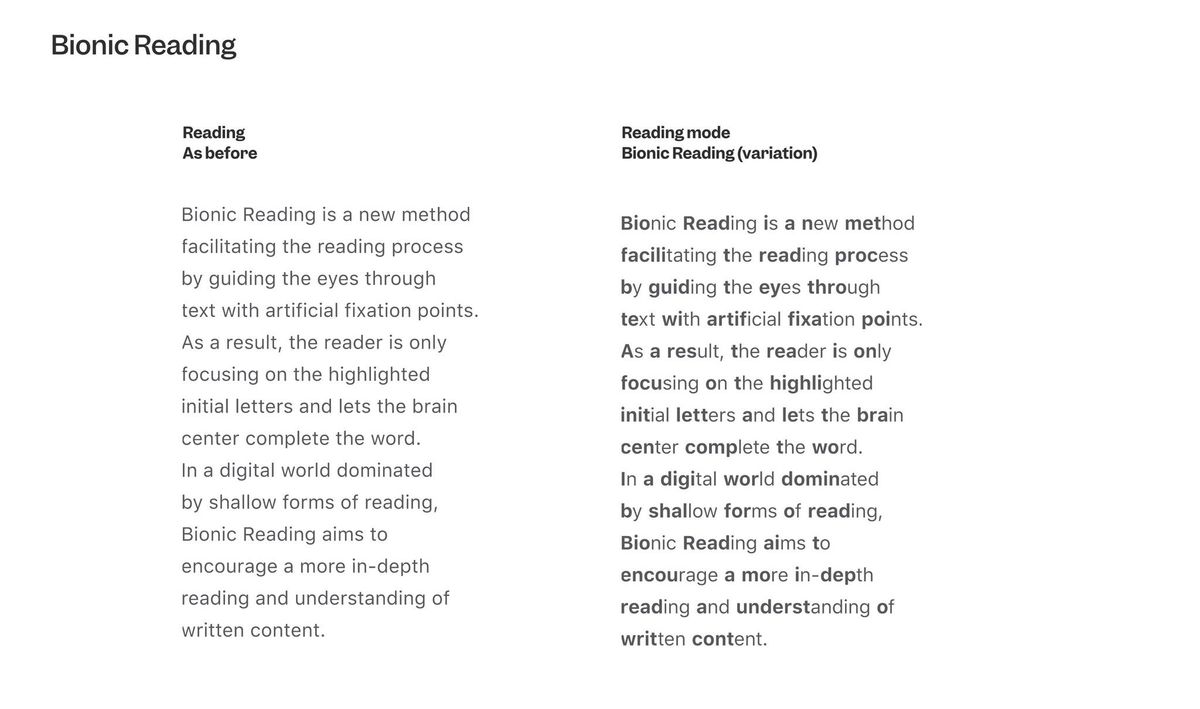 This viral 'Bionic Reading' tool for iPhone and Mac will blow your mind ...