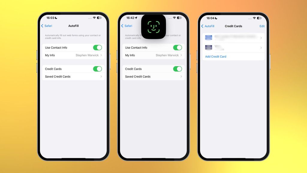 How to find saved passwords and credit cards on your iPhone in iOS 17 ...