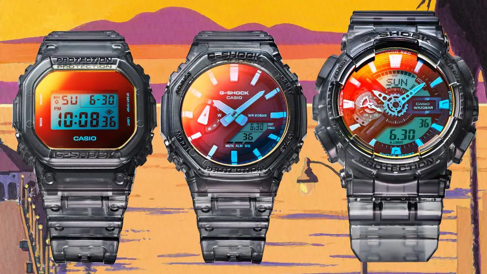 These summery color-shifting G-Shock watches are now available in the ...