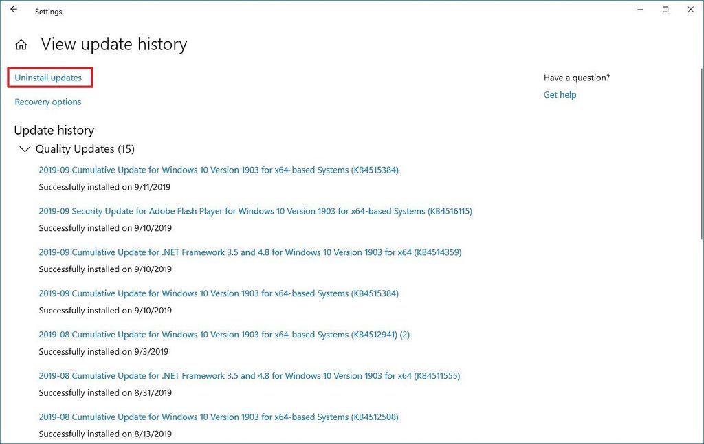 How to fix your network adapter after installing update KB4515384 on ...