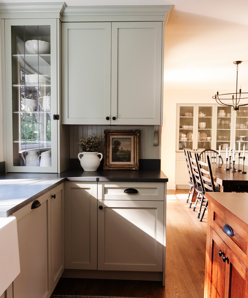 How to decorate with Benjamin Moore's Saybrook Sage | Homes and Gardens