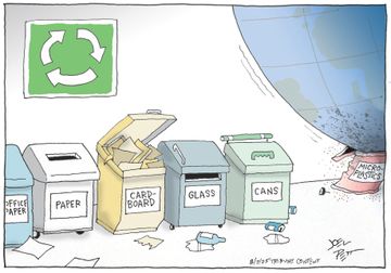 Too big to recycle | August 10 editorial cartoons | The Week