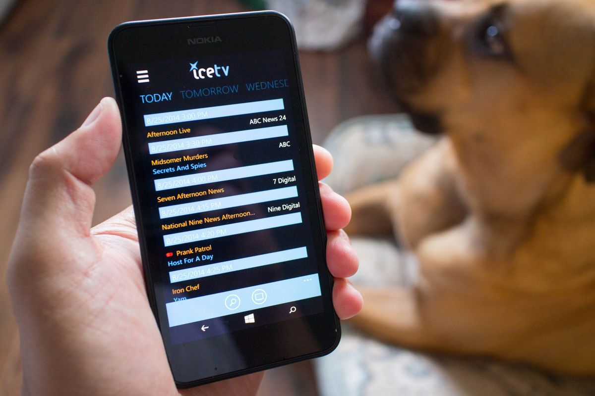 Official IceTV TV Guide app finally arrives at the Windows Phone Store ...