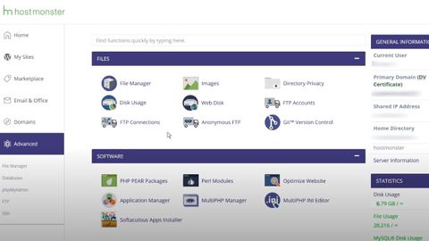HostMonster review | TechRadar