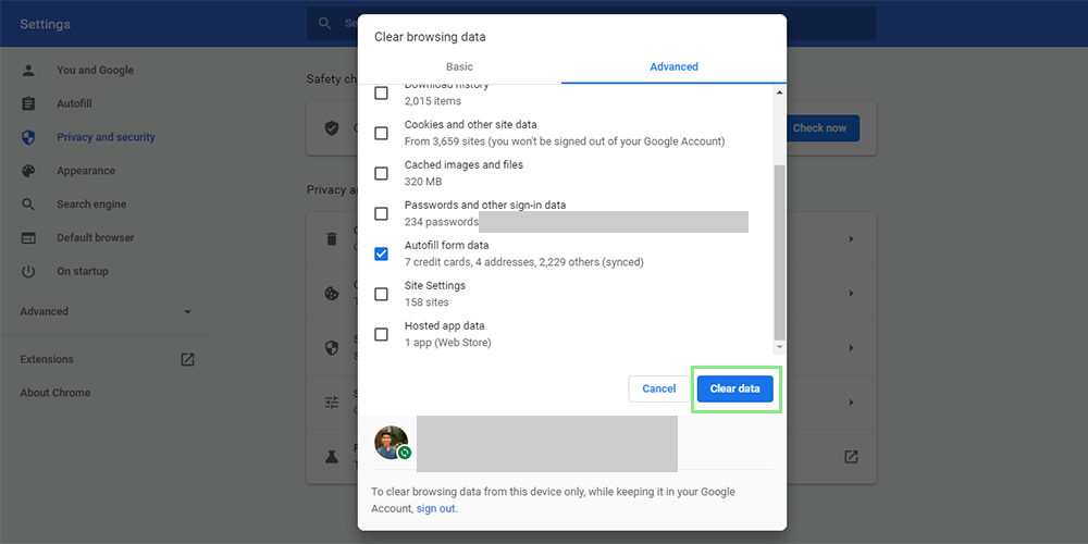 How to clear Google Chrome Autofill data | Laptop Mag