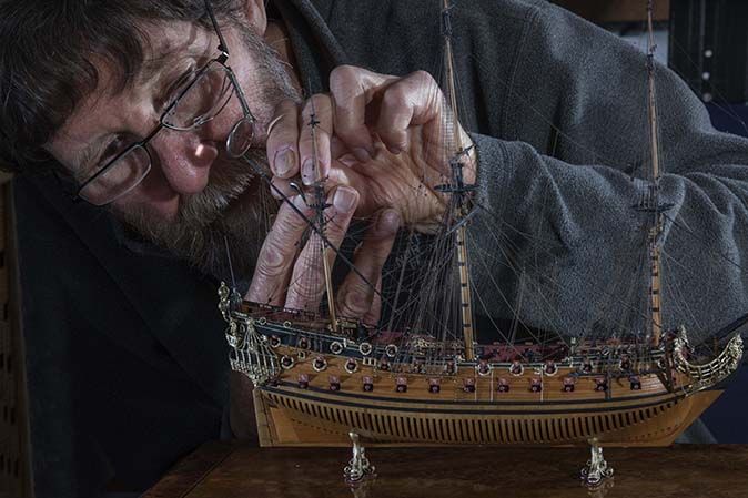 The model ship maker: 'It's been my life's work - I wouldn’t swap ...