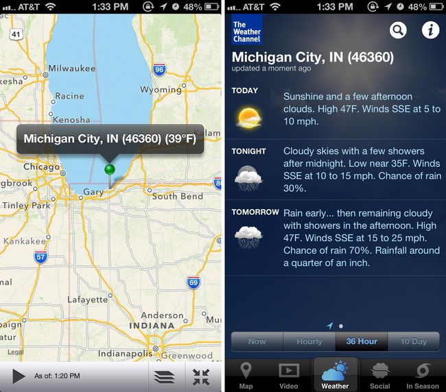 The Weather Channel Max vs. AccuWeather vs. Weather Live: Hardcore ...