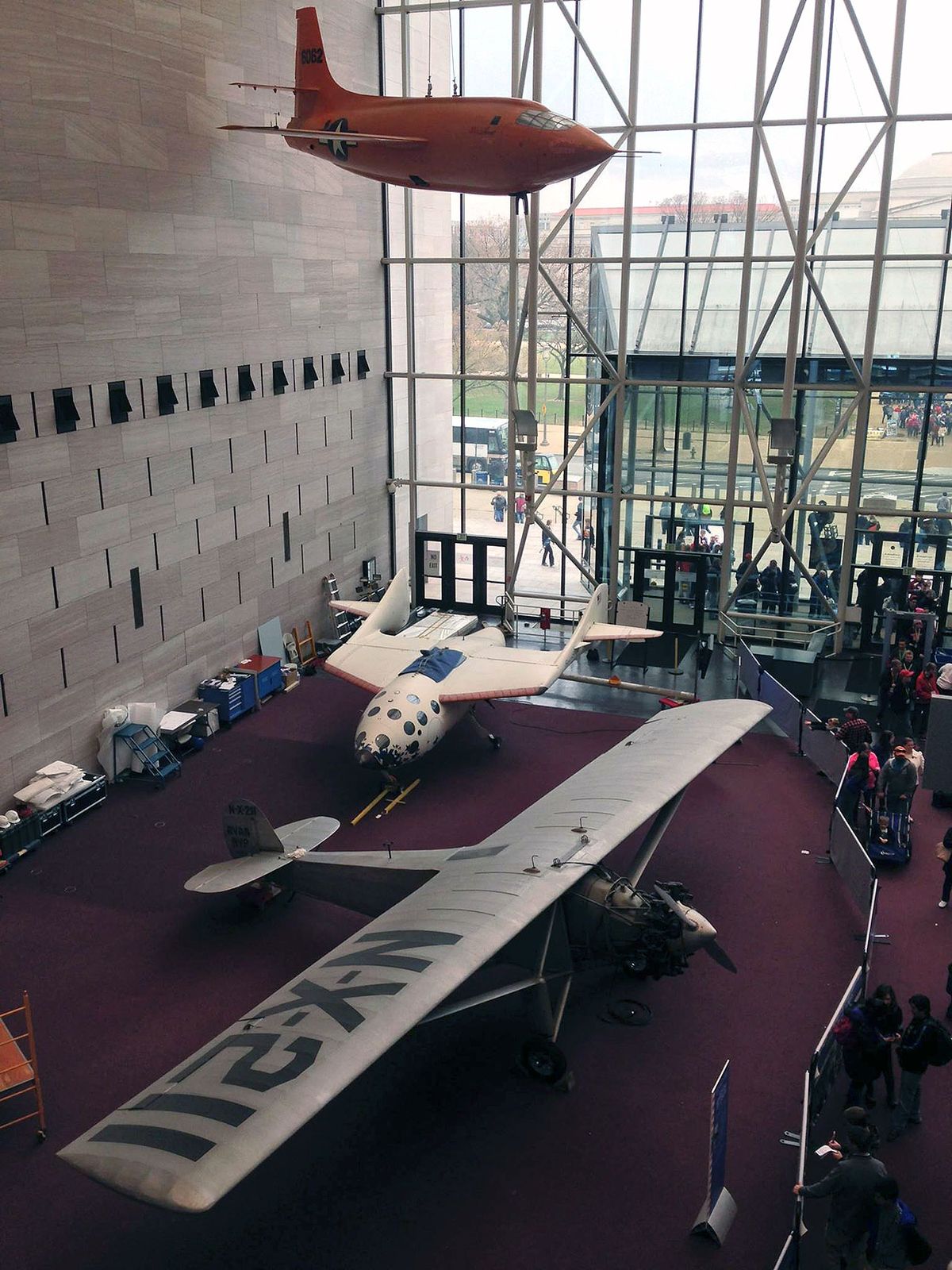 SpaceShipOne 'Lands' on Smithsonian Floor as Museum Renovates Hall | Space