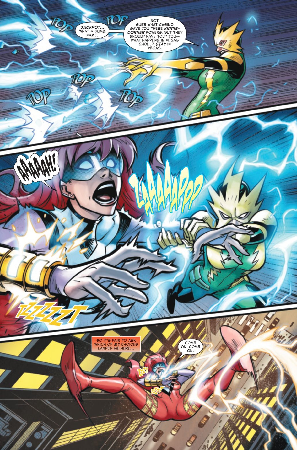 Mary Jane Watson enters the Gang War in a preview of Jackpot #1 ...