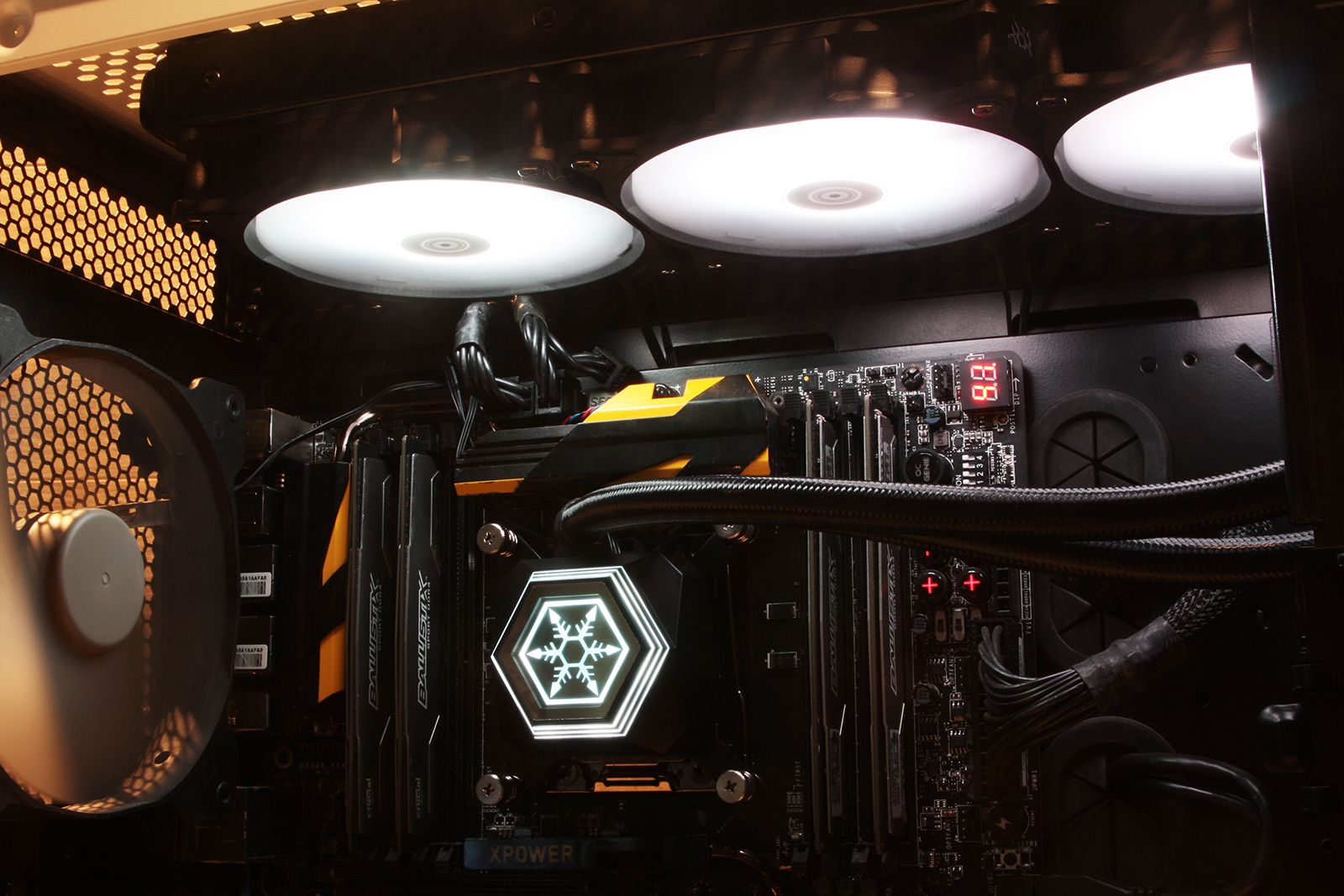 Silverstone PF360 aRGB Review: Big Liquid and Lighting on a Budget ...