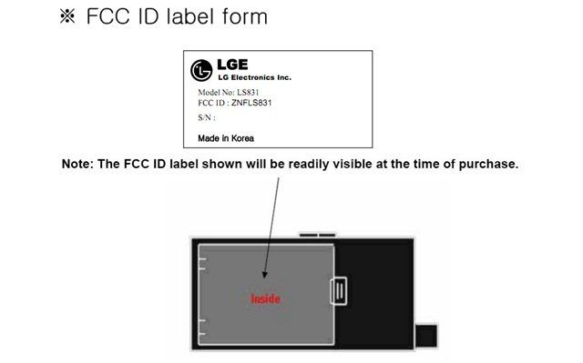 LG LS831 passes FCC | Windows Central
