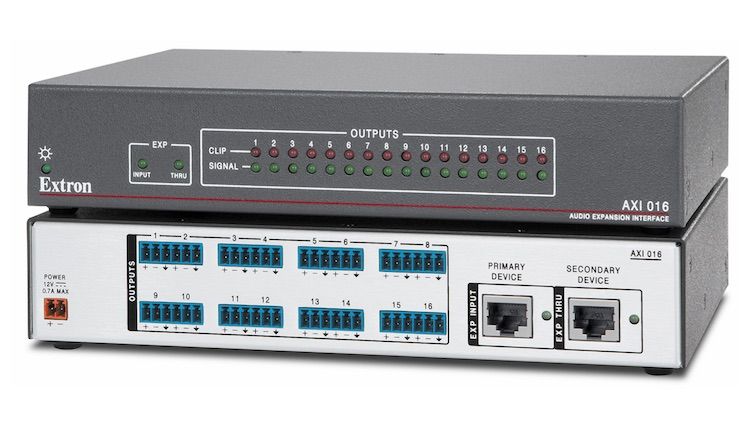 Extron Shipping 16-Output Expansion Interface for DMP 128 Plus | AVNetwork