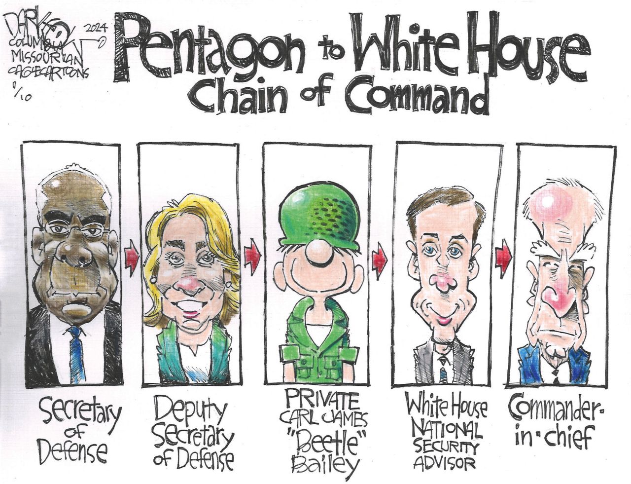 Today's political cartoons - January 10, 2024 | The Week