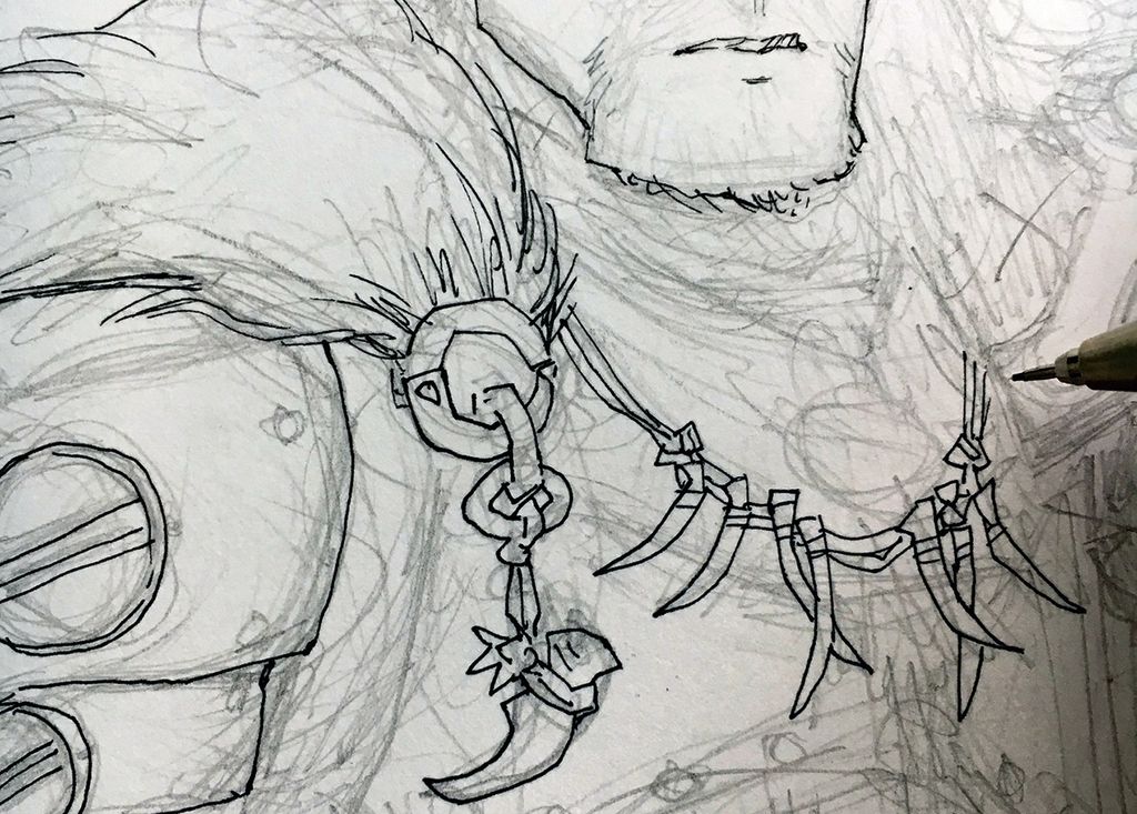 How to draw a character in pen and ink | Creative Bloq