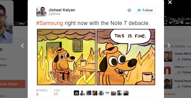 21 Most Hilarious Galaxy Note 7 Memes | Tom's Guide