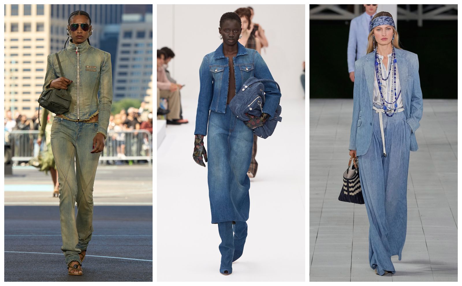 The Top 5 Denim Trends of 2025, According to the Runways | Marie Claire
