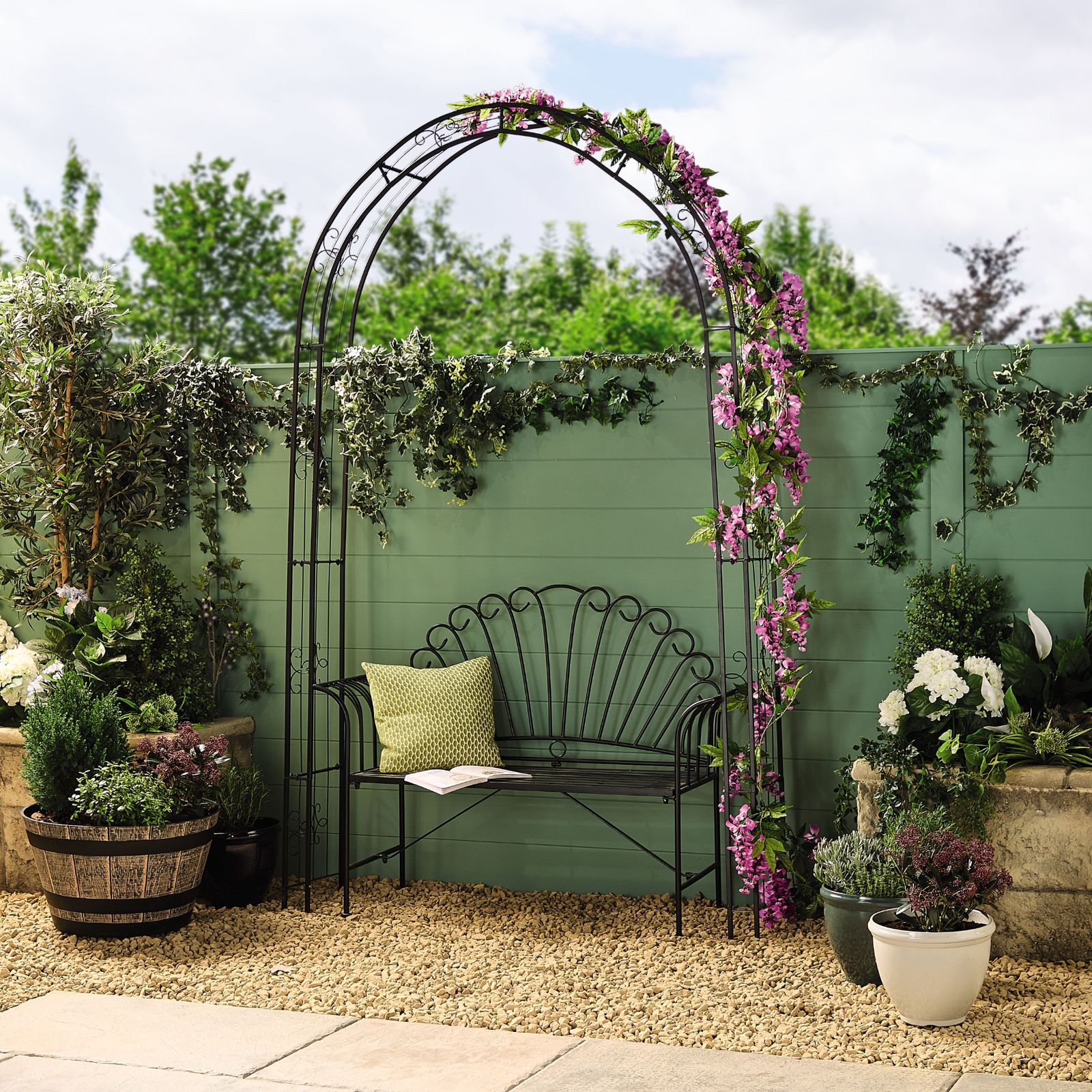 Aldi's new garden range includes an £8 gothic mirror | Ideal Home