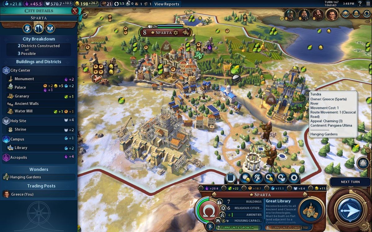 Civilization 6 review on Windows 10: It's time to take over the world ...