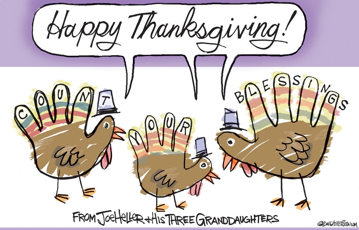 Editorial cartoon U.S. Thanksgiving holiday | The Week