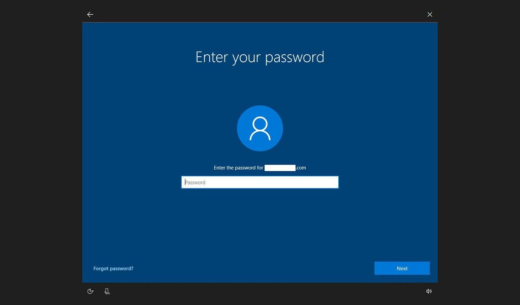 How to reset password from the Lock screen on the Windows 10 Fall ...