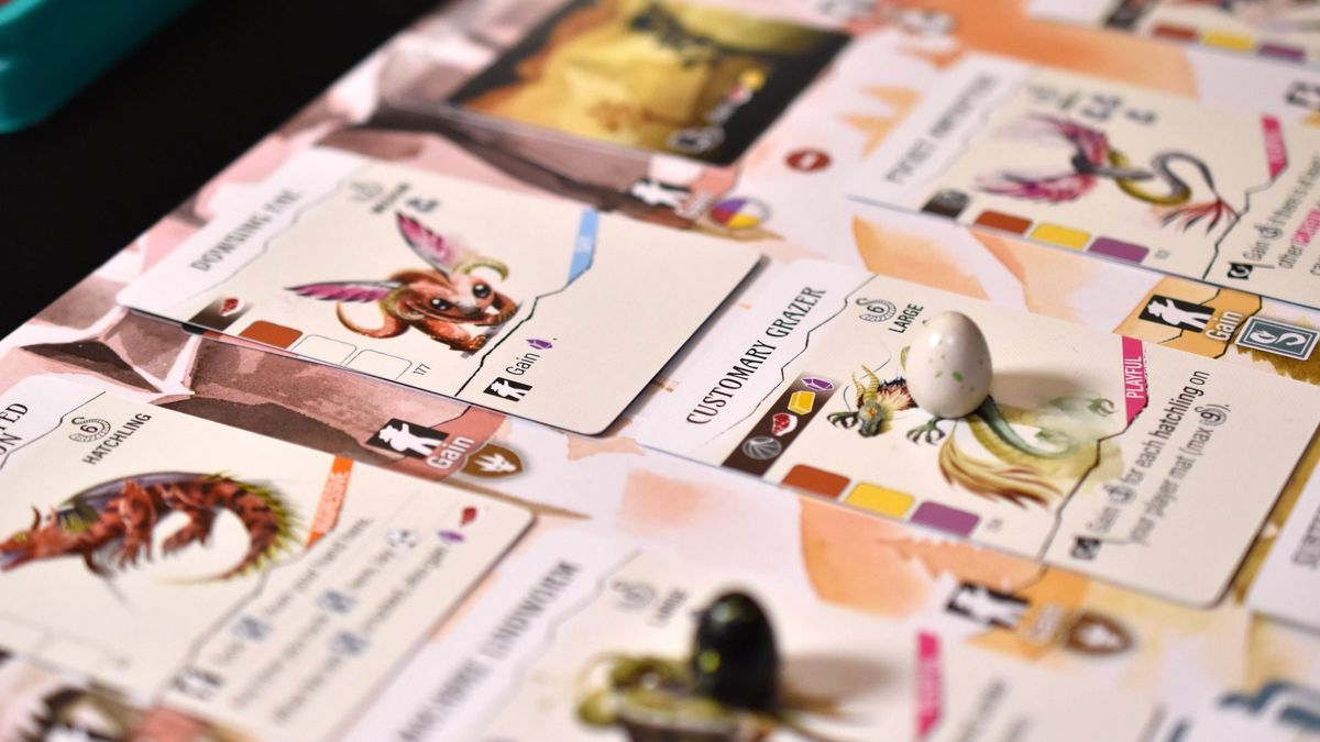 Wyrmspan is a dragon themed reimagining of hit board game Wingspan, and ...