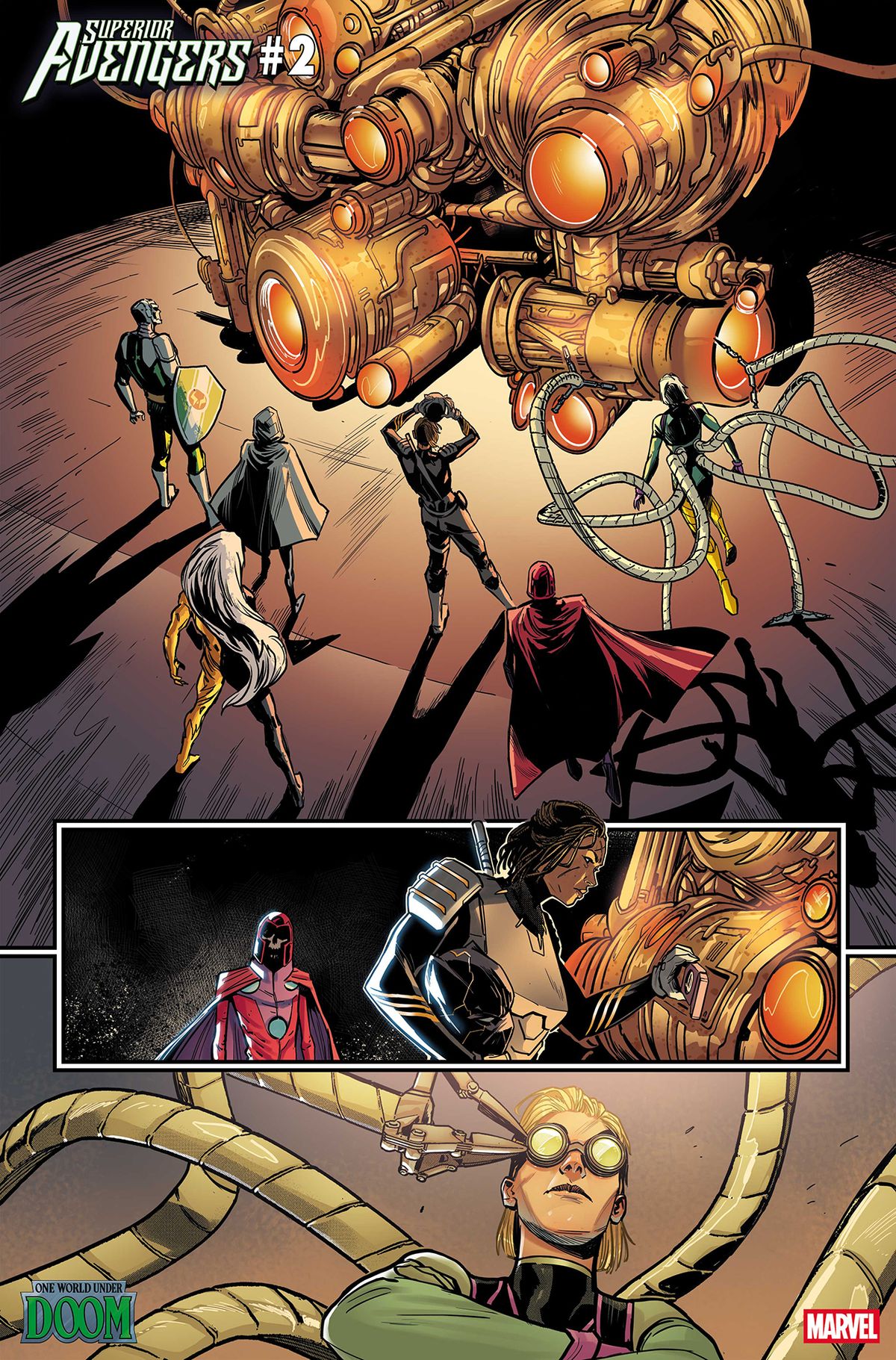 Doctor Doom's personal Avengers unite to take on a classic Fantastic ...