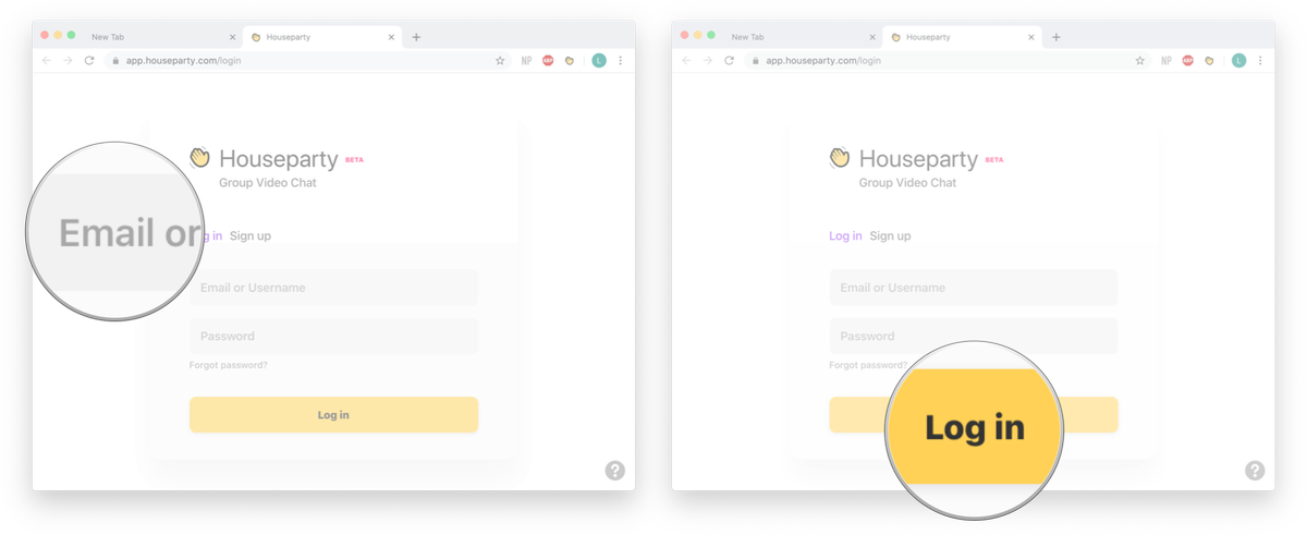 How to use Houseparty on Chrome | iMore