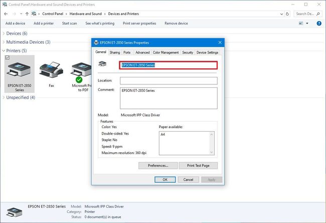 4 Ways to name your printer on Windows 10 | Windows Central