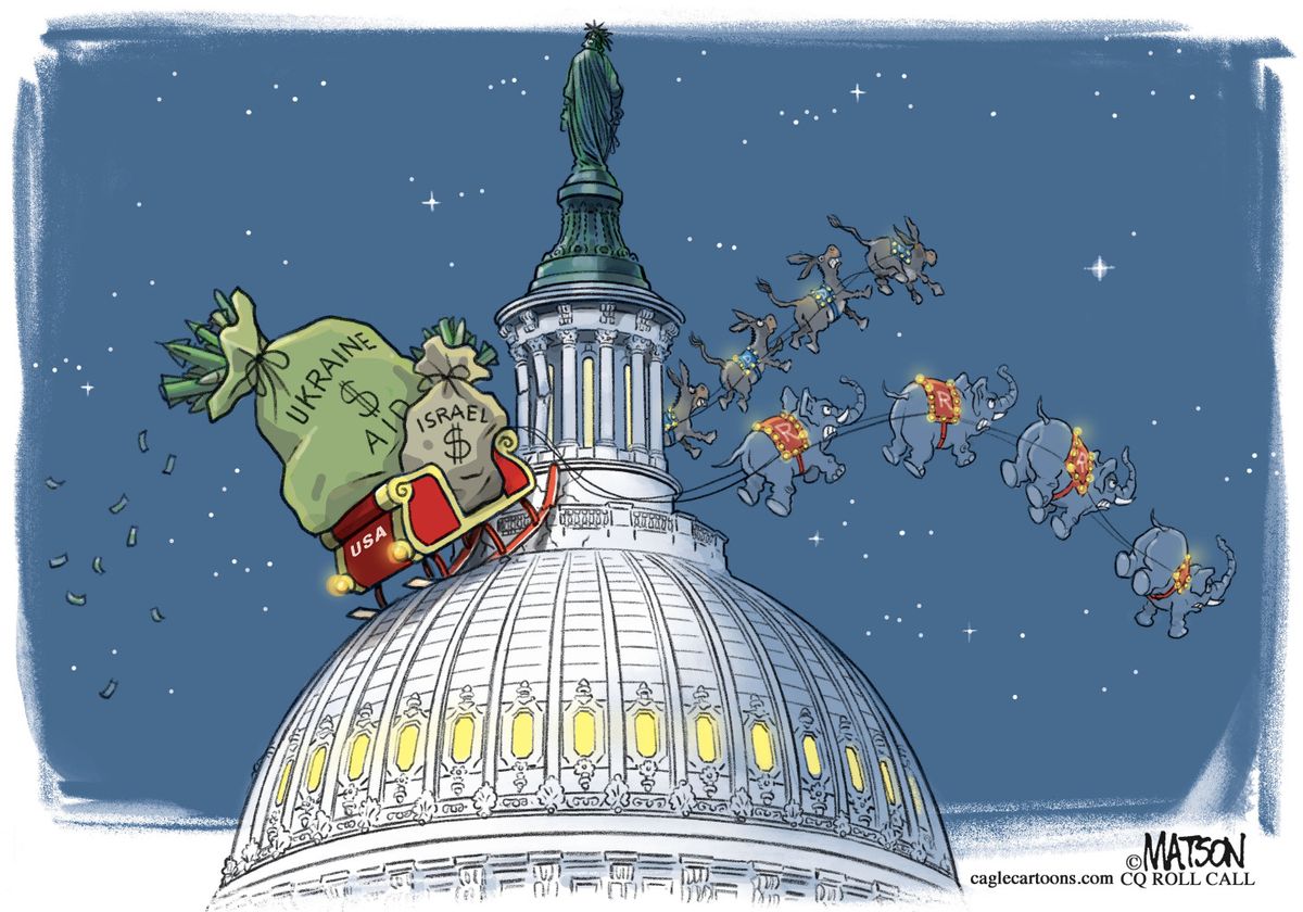 5 cash-strapped cartoons about funding for Ukraine | The Week