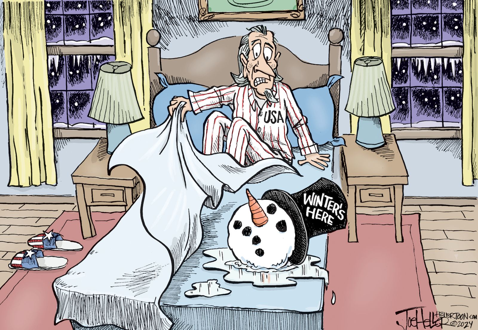 5 snow-capped cartoons about the winter storms | The Week