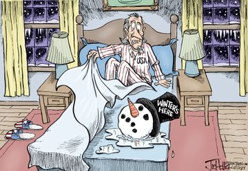 5 snow-capped cartoons about the winter storms | The Week