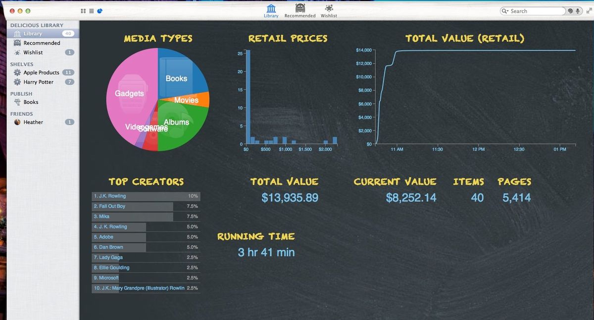 Delicious Library 3 review: Catalog your life, share it with friends ...