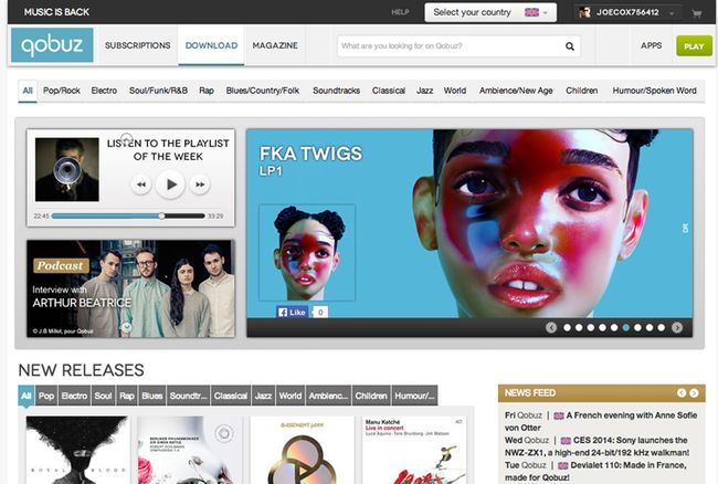 Qobuz high-res download store launches in UK | What Hi-Fi?