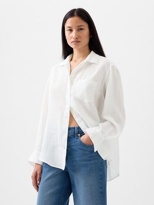 26 Linen Shirts You Can Wear All Season | Who What Wear