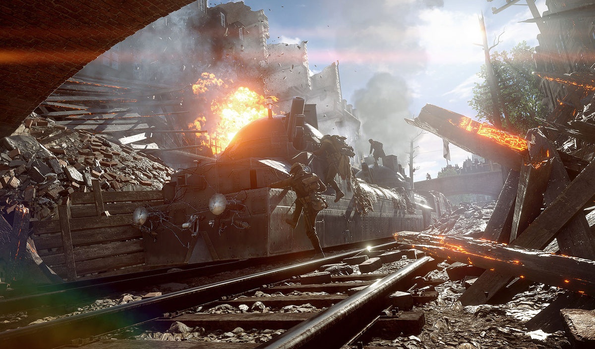 Battlefield 1 gameplay video focuses on vehicular warfare | PC Gamer