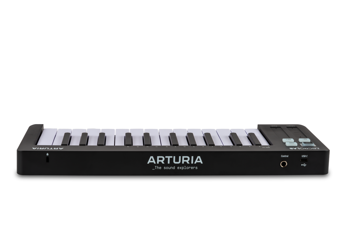 Arturia upgrades its MicroLab MIDI keyboard with new keybed, sustain ...