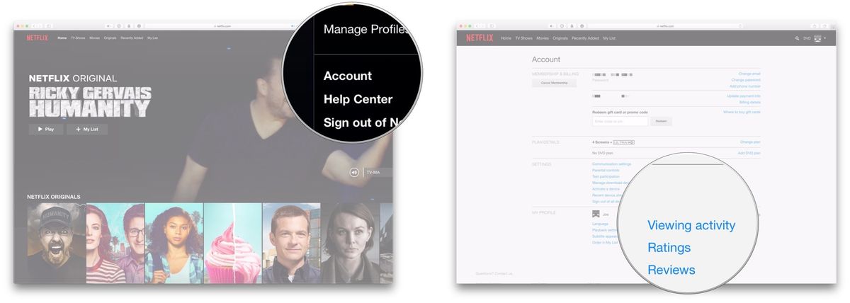 How to clear your viewing history in Netflix | iMore